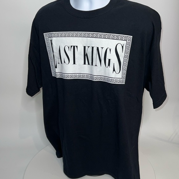 Last Kings | Shirts | New Vintage Last Kings Mens Shirt In Blackwhite ...